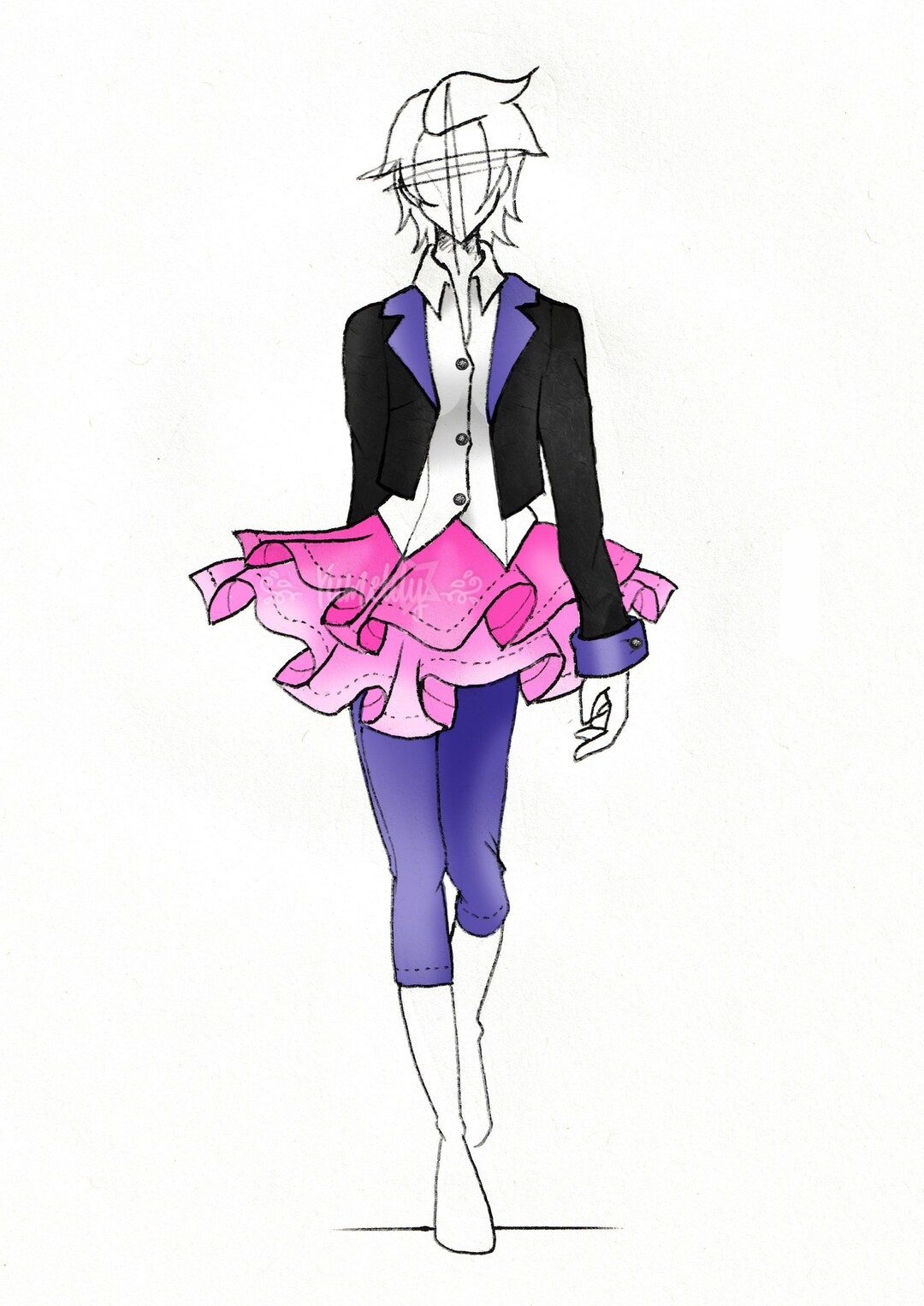 MADE TO ORDER Luz Noceda Grom/prom the Owl House Original - Etsy