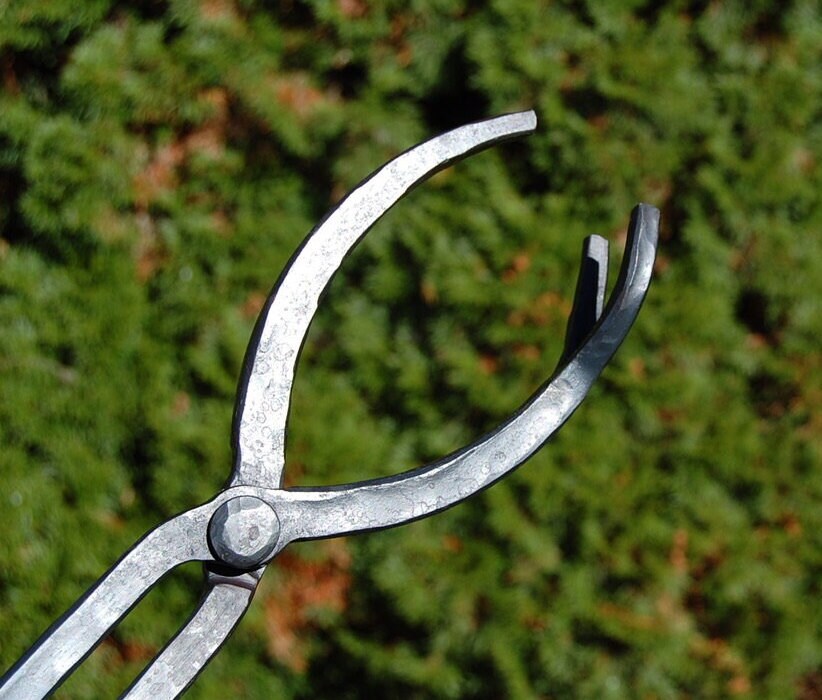Forged Fire Tongs - Etsy