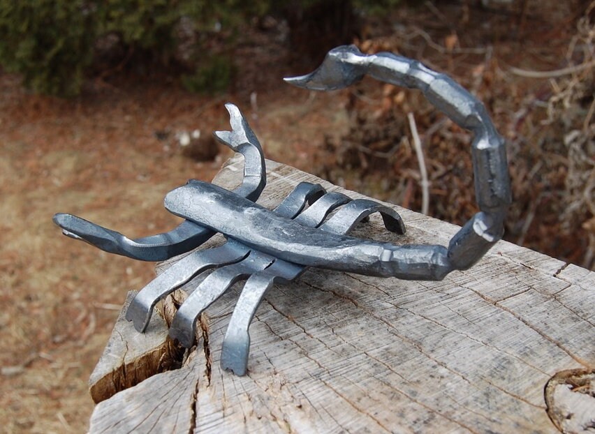 Forged Scorpion - Etsy