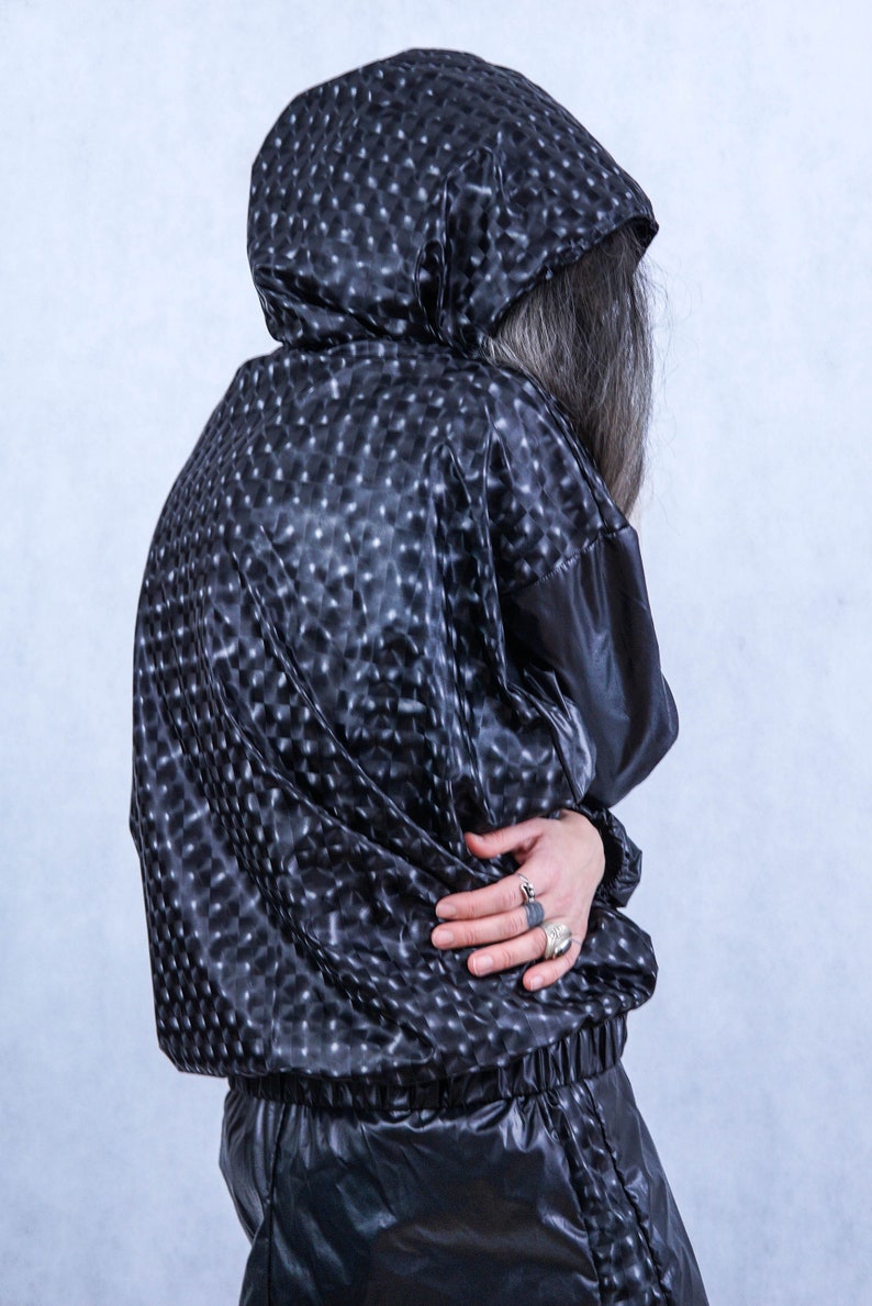 Sweatpants Pants Shiny Polyester Rave Party Music - Etsy