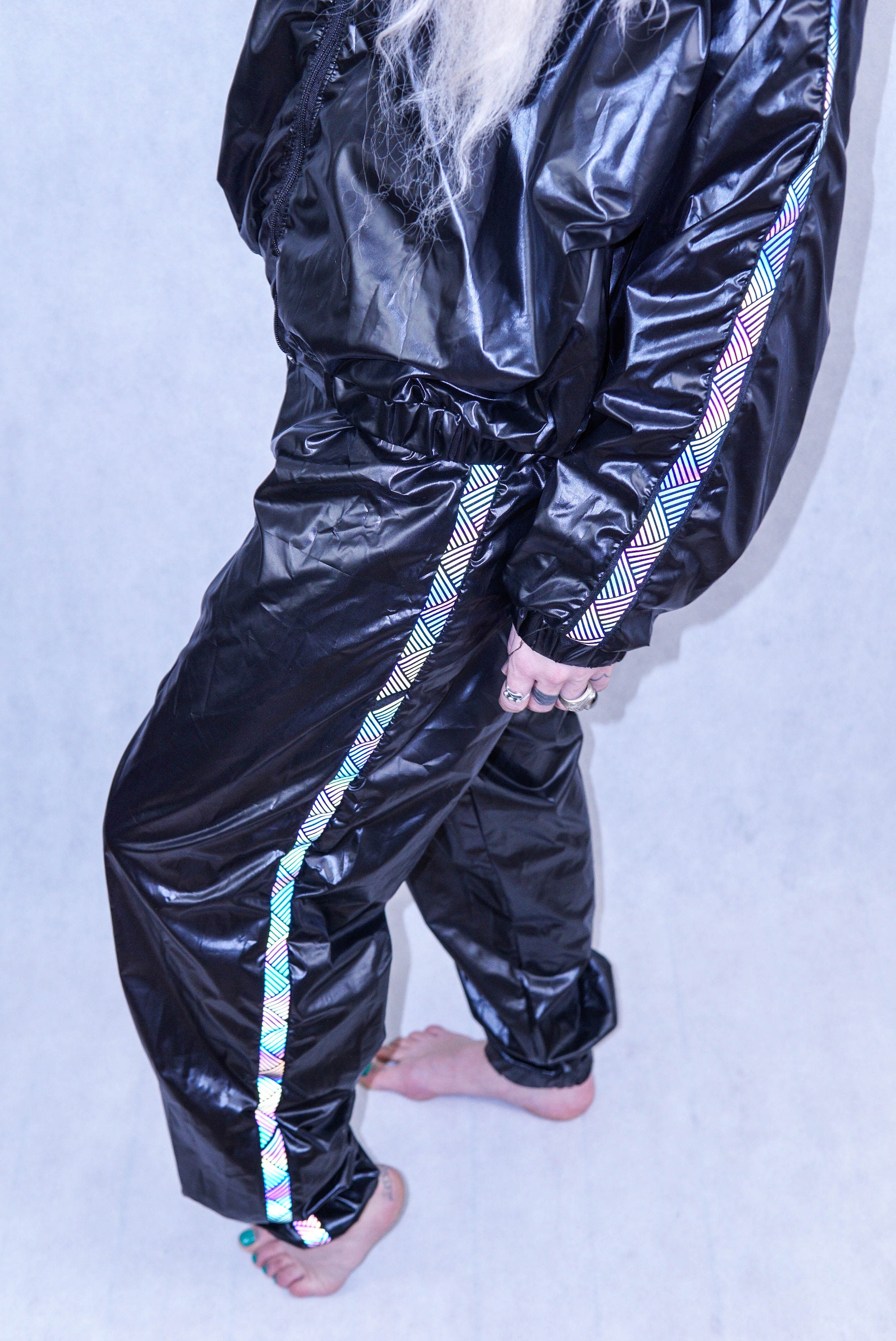 Sweatpants, Pants, Shiny, Polyester, Rave, Party, Music Festival ...