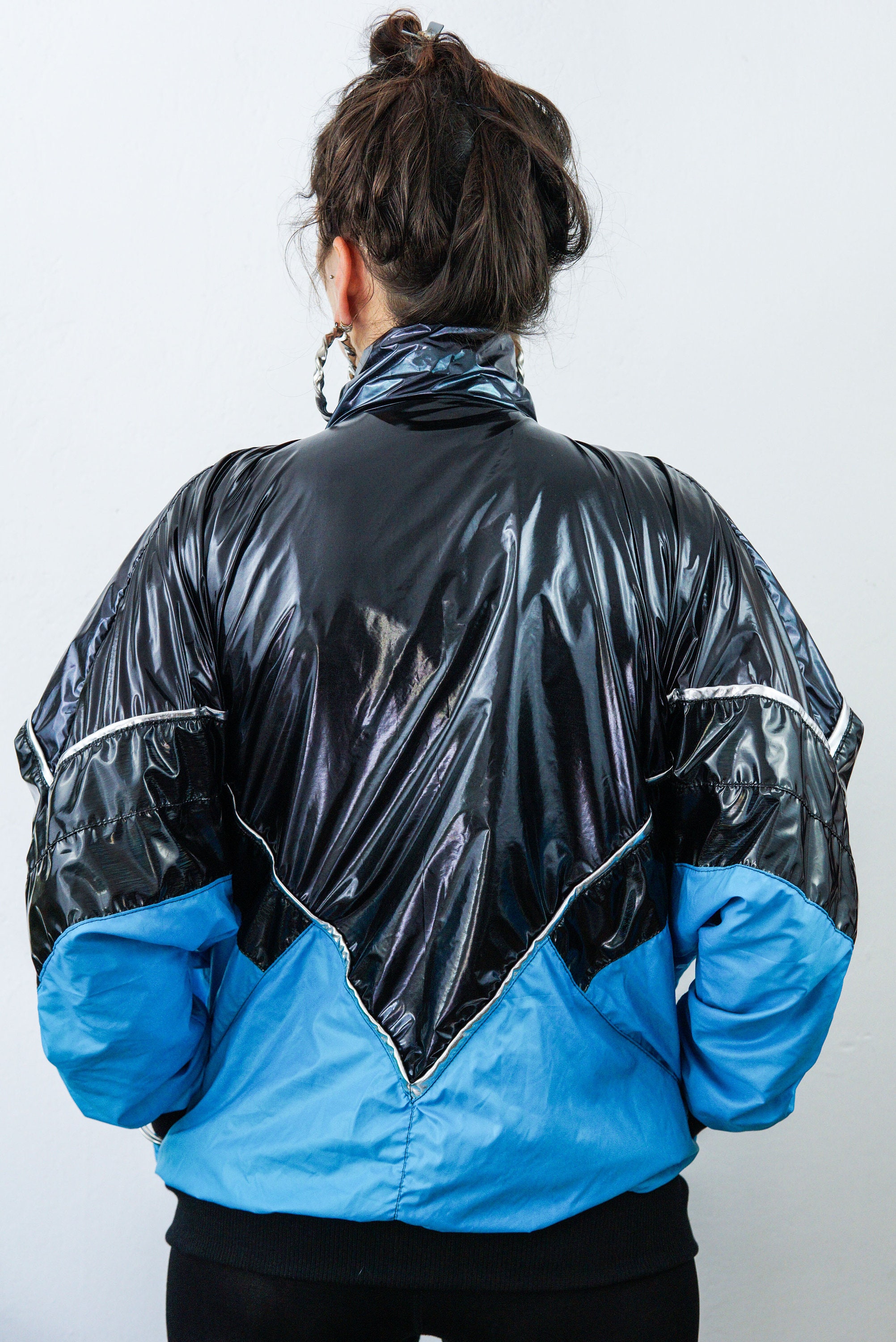 Cold Gold Rave Jacket, 80's Inspired, Unique Disco Style, Party ...