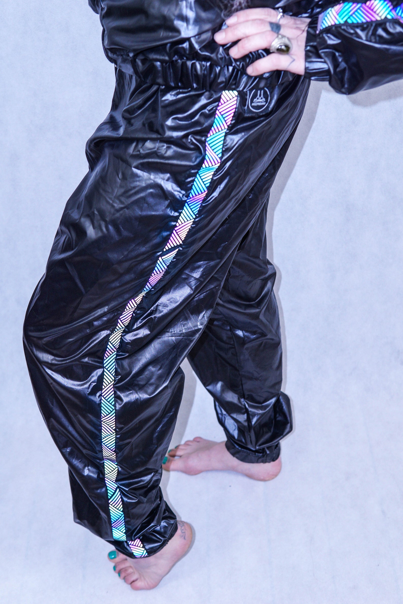 Sweatpants, Pants, Shiny, Polyester, Rave, Party, Music Festival ...