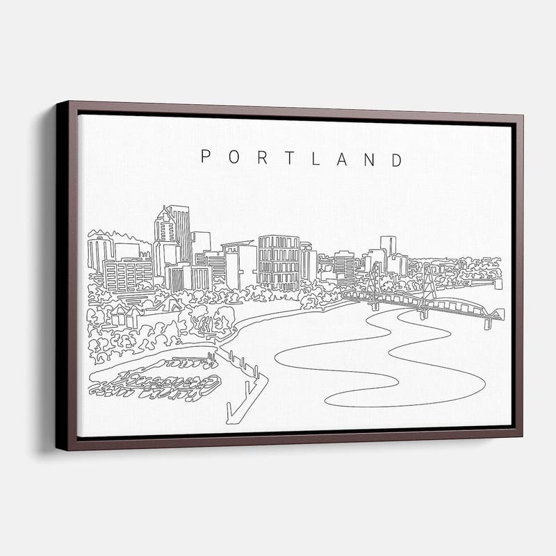 Portland Wall Art - Etsy