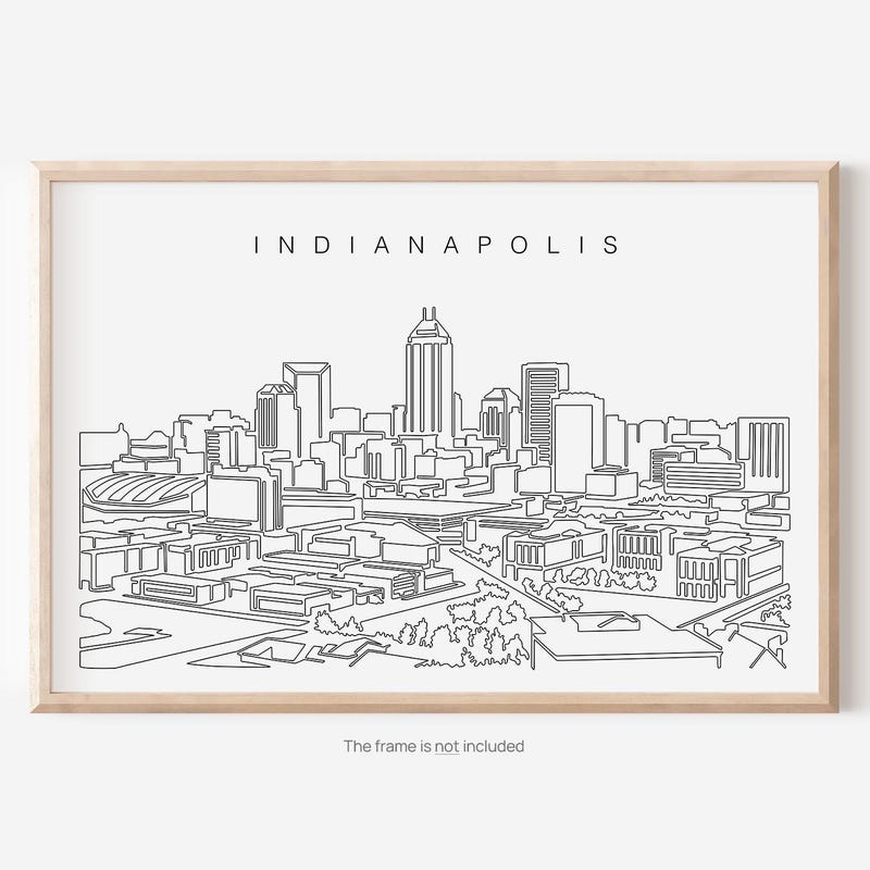 Indianapolis Art - Etsy