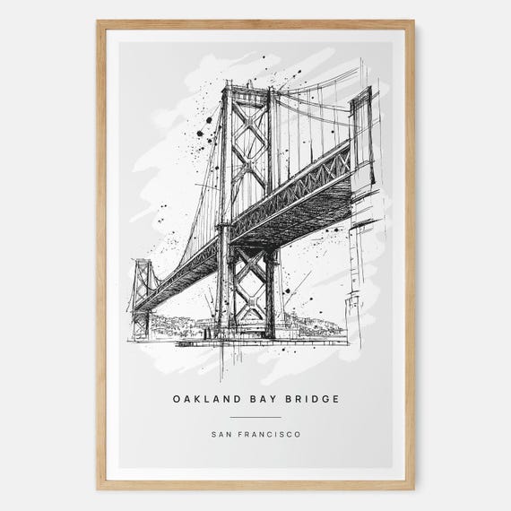 San Francisco Art Bay Bridge