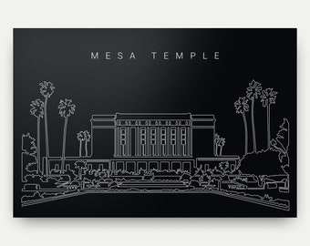 Mesa Temple Art - Etsy
