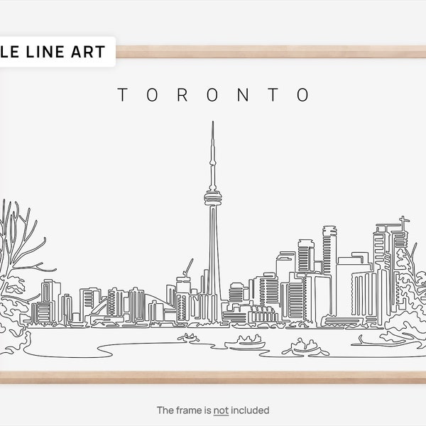 Toronto Skyline - Etsy