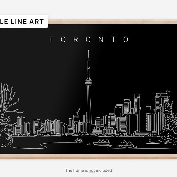 Toronto Skyline - Etsy