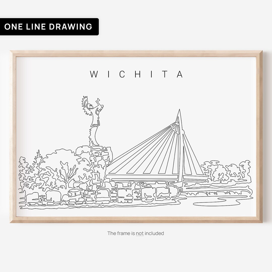 Wichita Kansas Wall Art Wichita Wall Decor With the Keeper of the ...