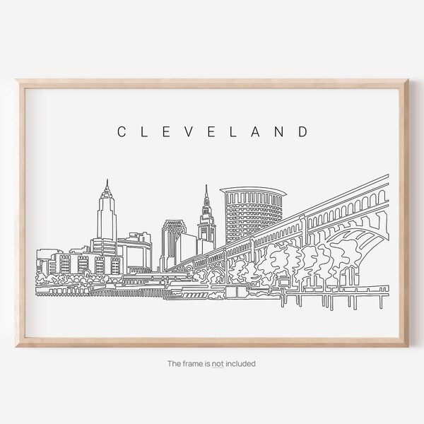 Cleveland Wall Art - Etsy