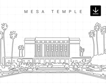 Mesa Arizona Temple - Etsy