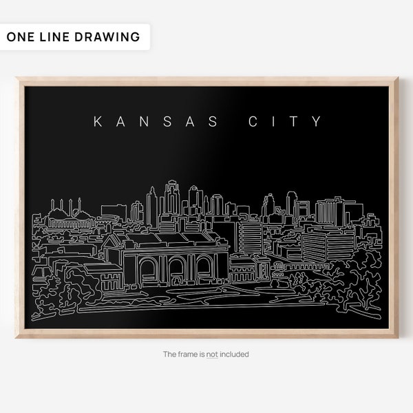 Kansas City Skyline - Etsy
