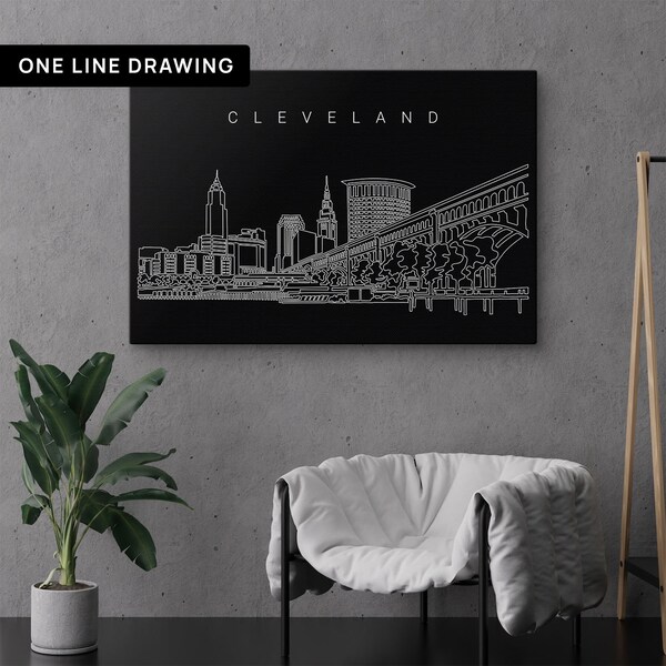 Cleveland Canvas Art - Etsy