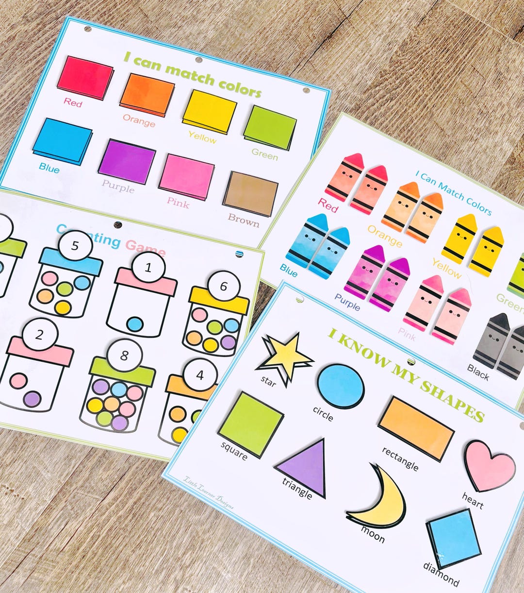 Preschool Learning Binder Ages 3-5 - Etsy