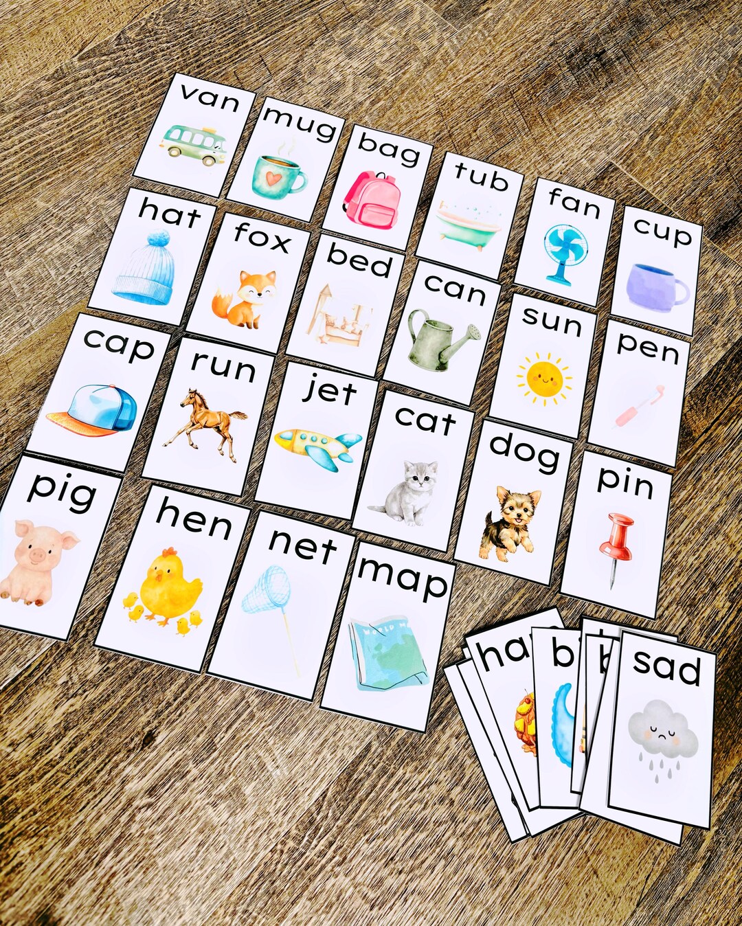 CVC Sight Words - Preschool, Kindergarten, Homeschool Activity, Reading ...