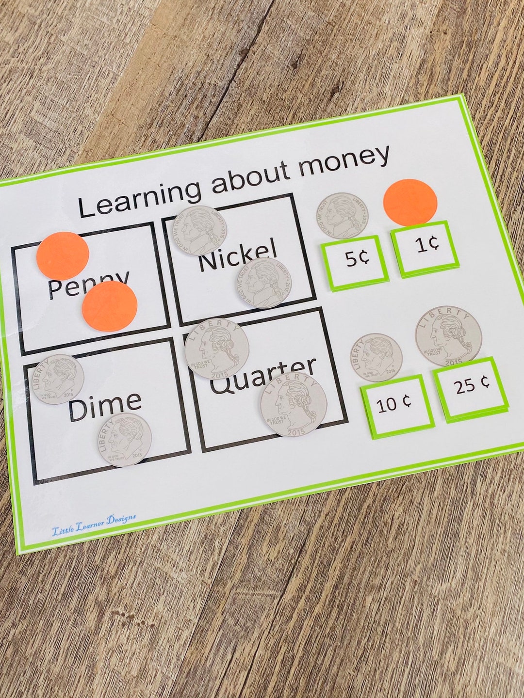 Educational Coin Sorting Game Teach Kids About Money While Having Fun ...