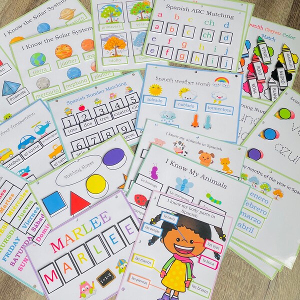 Spanish Homeschool - Etsy