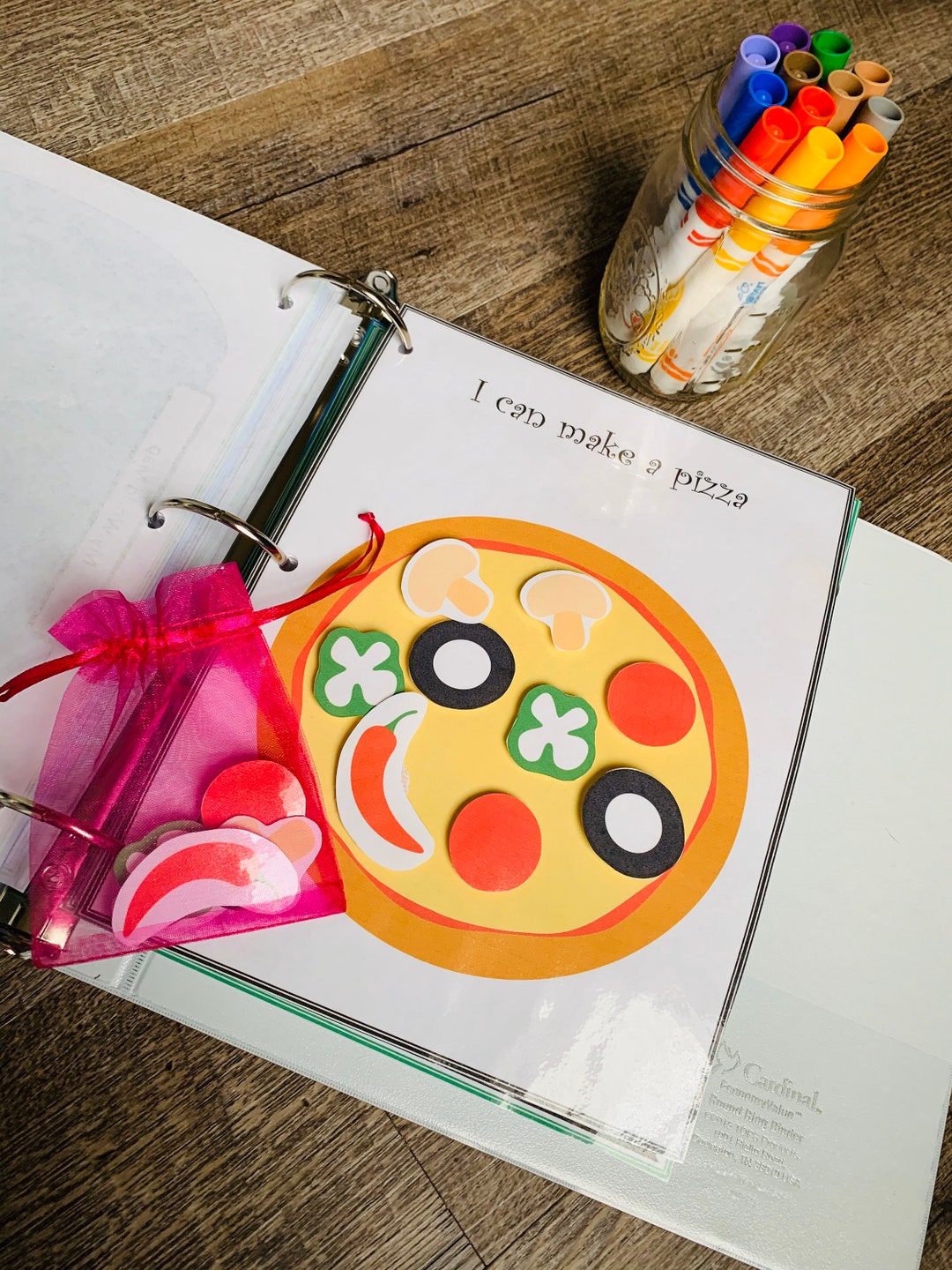 I Can Build a Pizza-preschool Curriculum-montessori Toddler-learning ...