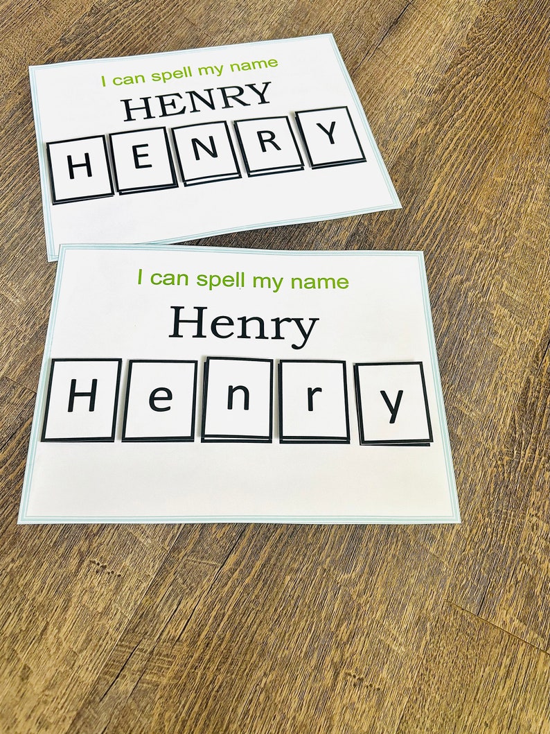Name Spelling Activity | Learn to Spell My Name Game | Preschool Name ...