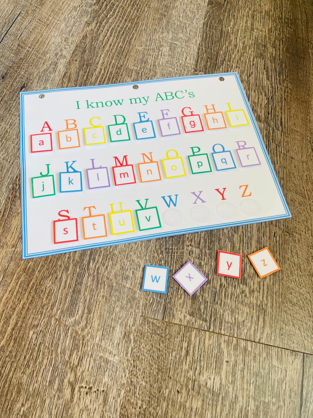 Uppercase Lowercase Alphabet Matching Page, Learning the Alphabet, ABC ...
