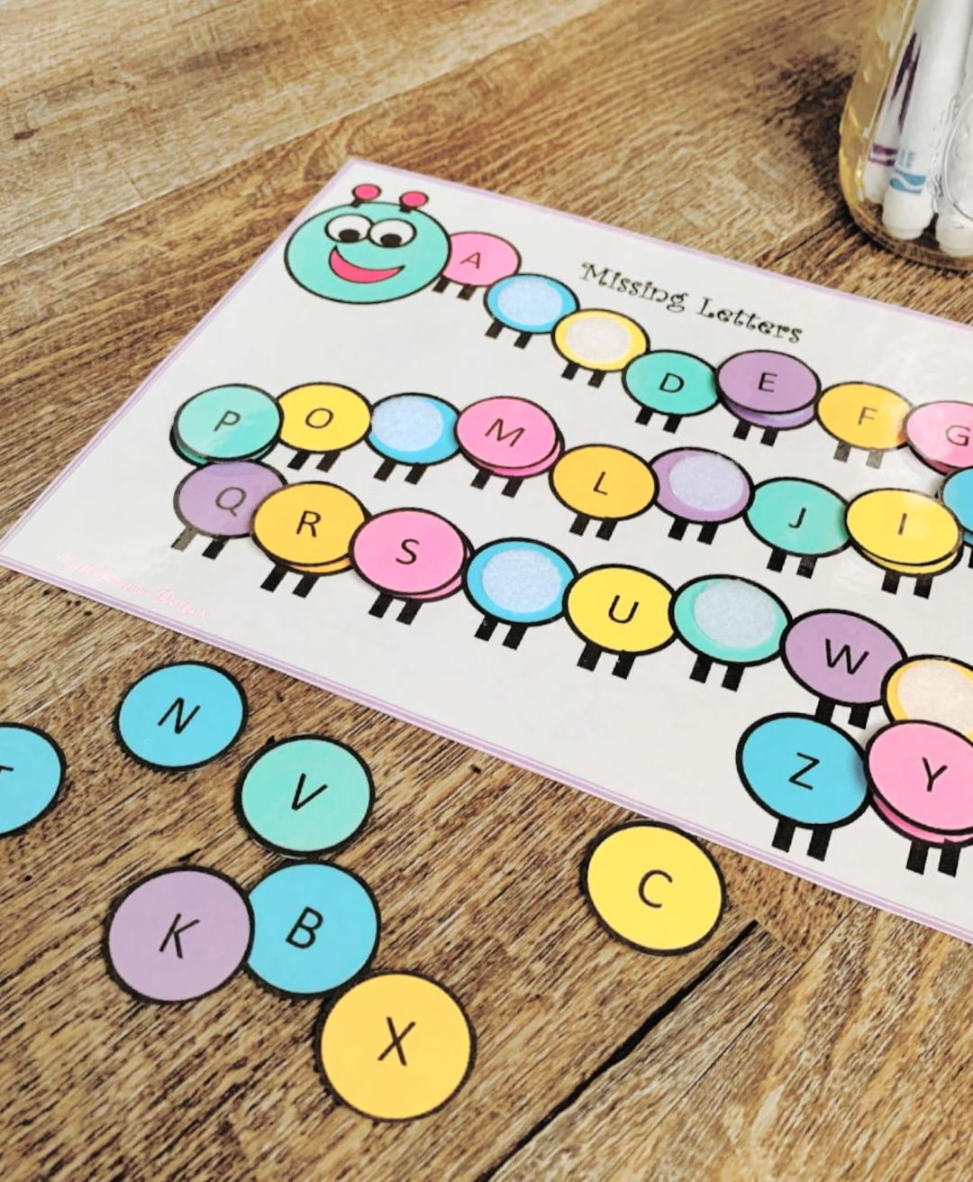 Alphabet Game - Preschool, Kindergarten Homeschool, Letter Recognition ...