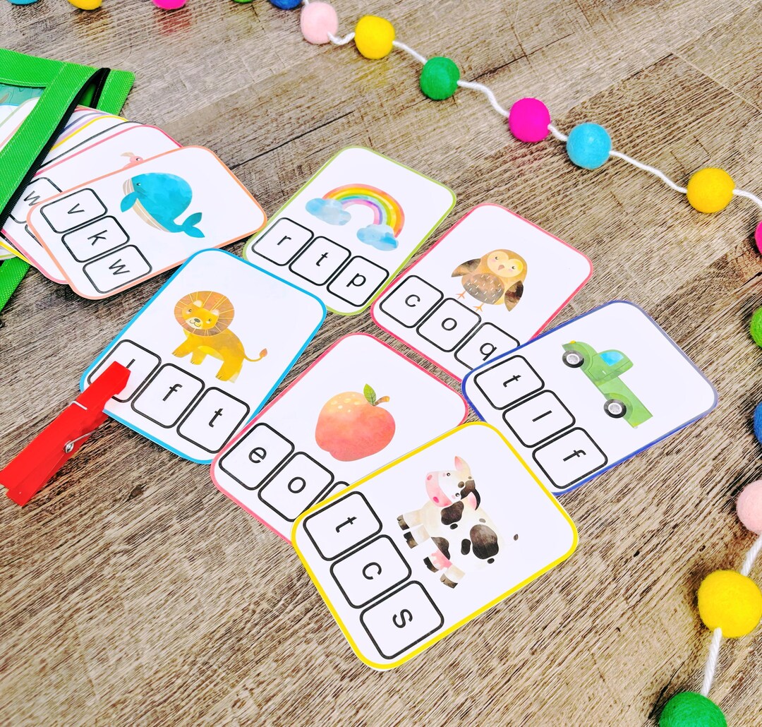 Beginning Sound Matching Game, Learning Letter Sounds, Learning to Read ...