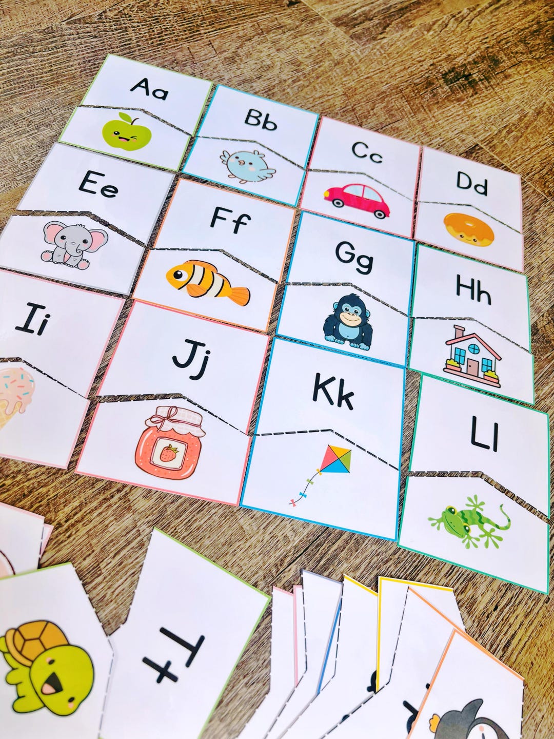 Alphabet Matching, Montessori Printable- Toddler, Preschool ...
