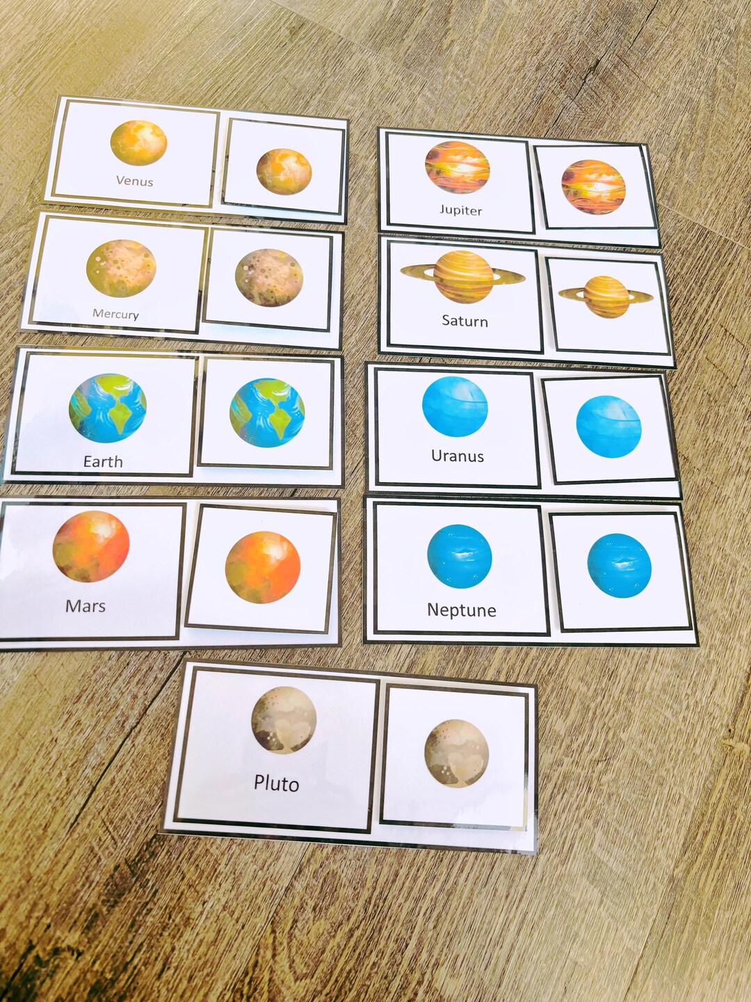 Solar System Learning Game, Matching Planets, Learning About Planets ...
