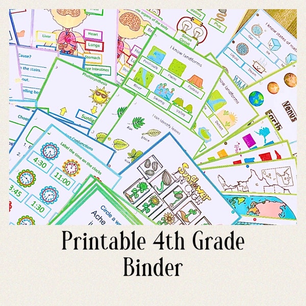 4th Grade - Etsy