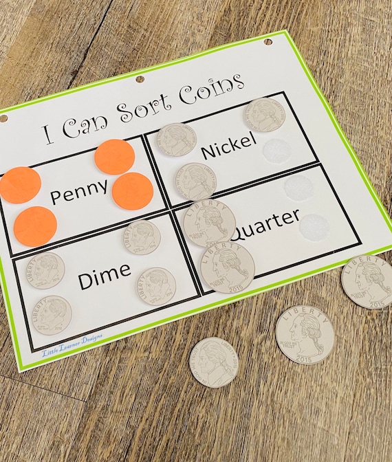 FREE Sorting Coins Printable Money Mats - habitatcorpus.org