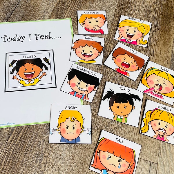 Emotions Game - Etsy