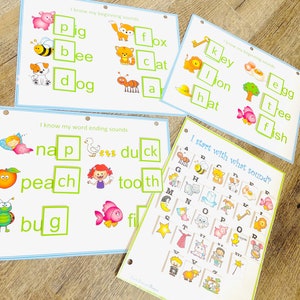 Kindergarten First Grade Binder Sight Word Phonics Binder - Etsy