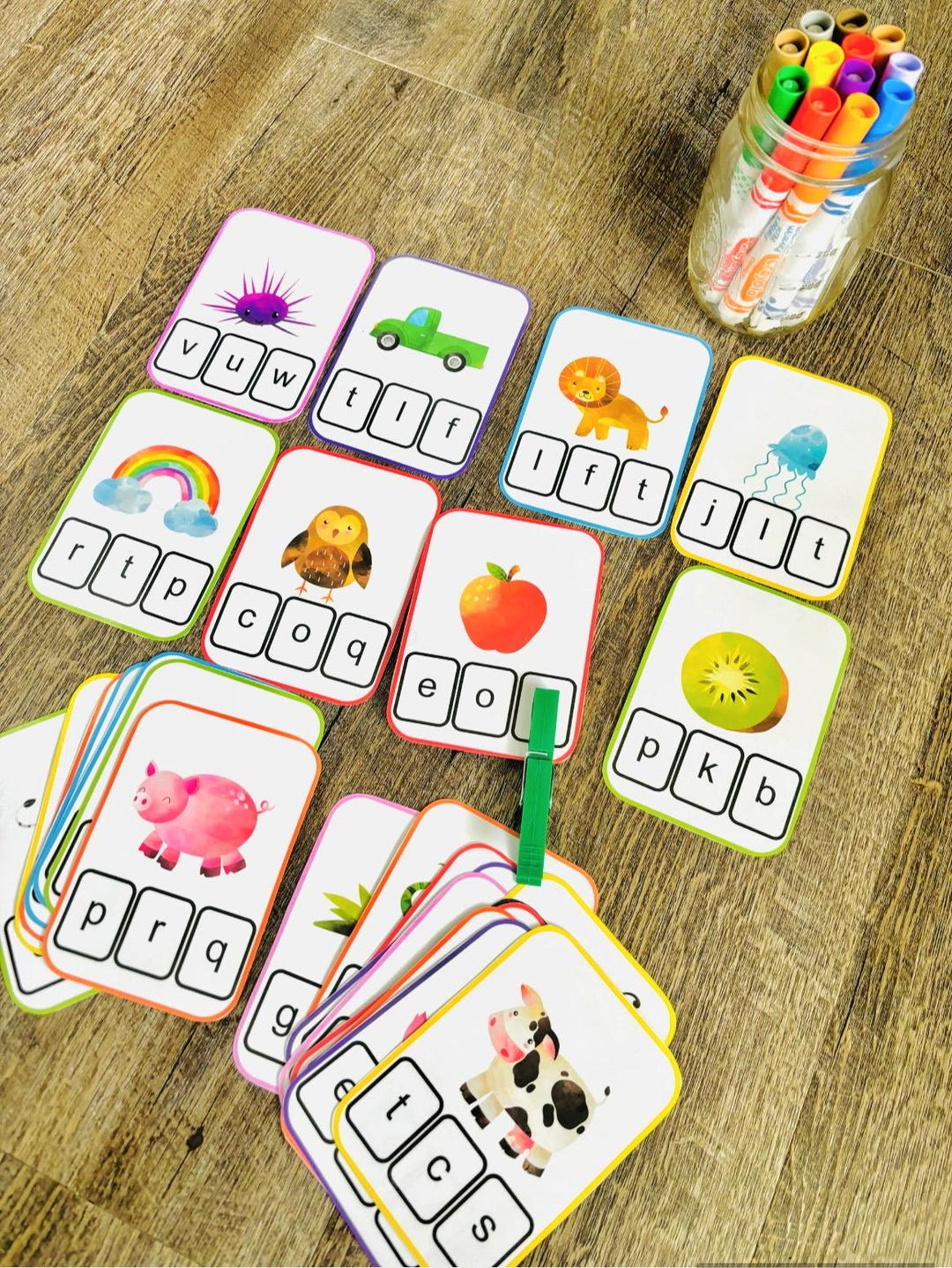 Beginning Sounds, Montessori Printable- Toddler, Preschool ...