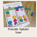 Printable Upper and Lowercase Letter Sorting Game - Etsy