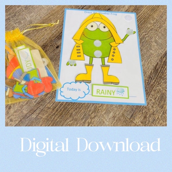 Montessori Weather - Etsy