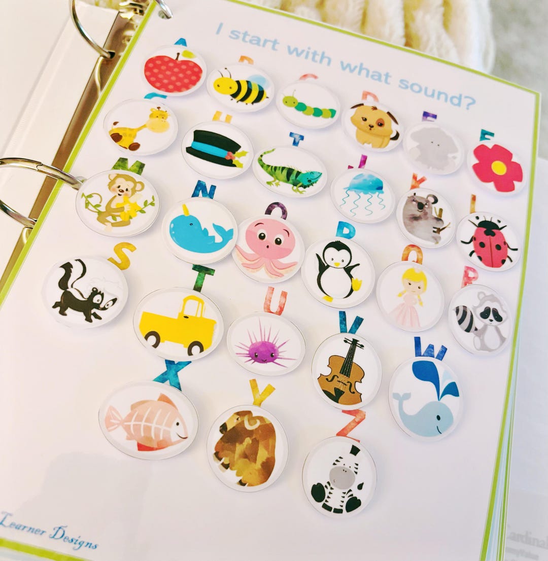 Beginning Sounds Alphabet Matching Preschool and Kindergarten - Etsy