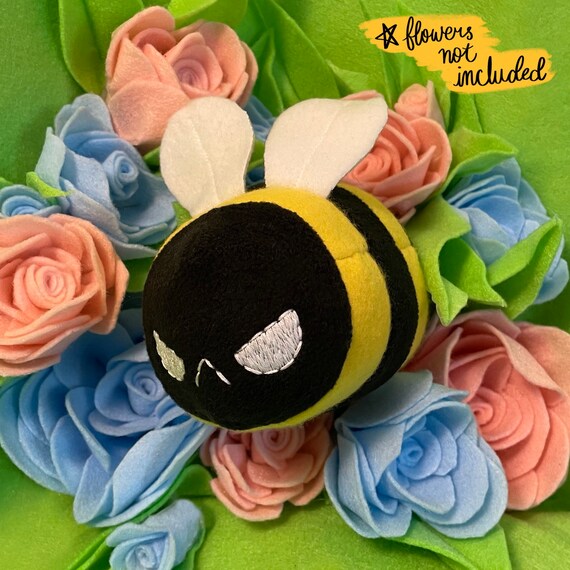 Mini Grumpy Bee Plush Fleece | Etsy