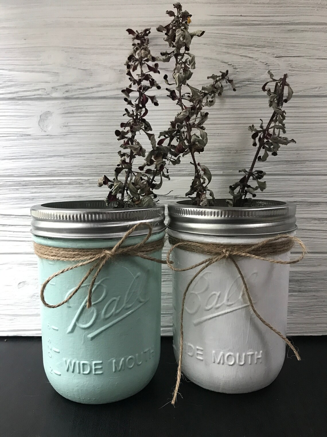 Rustic Mason Jar - Etsy