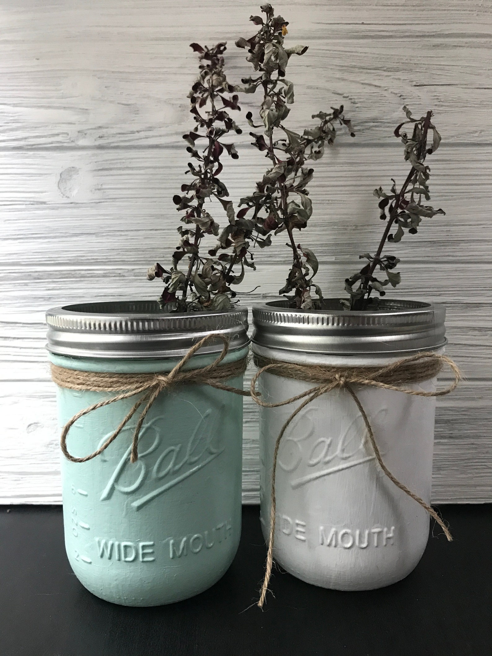 Rustic Mason Jar - Etsy