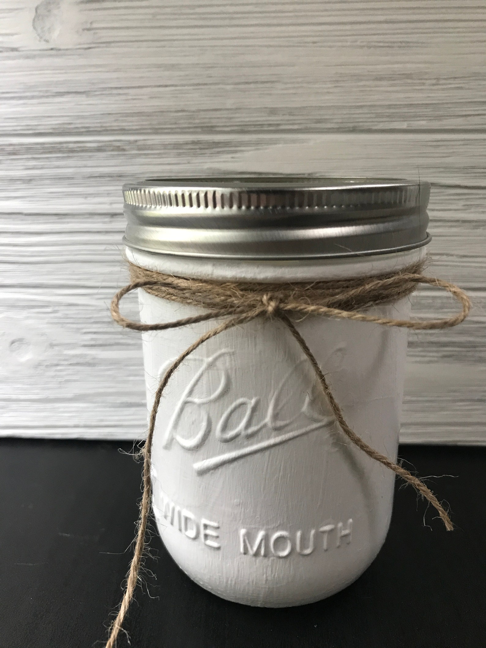 Rustic Mason Jar - Etsy