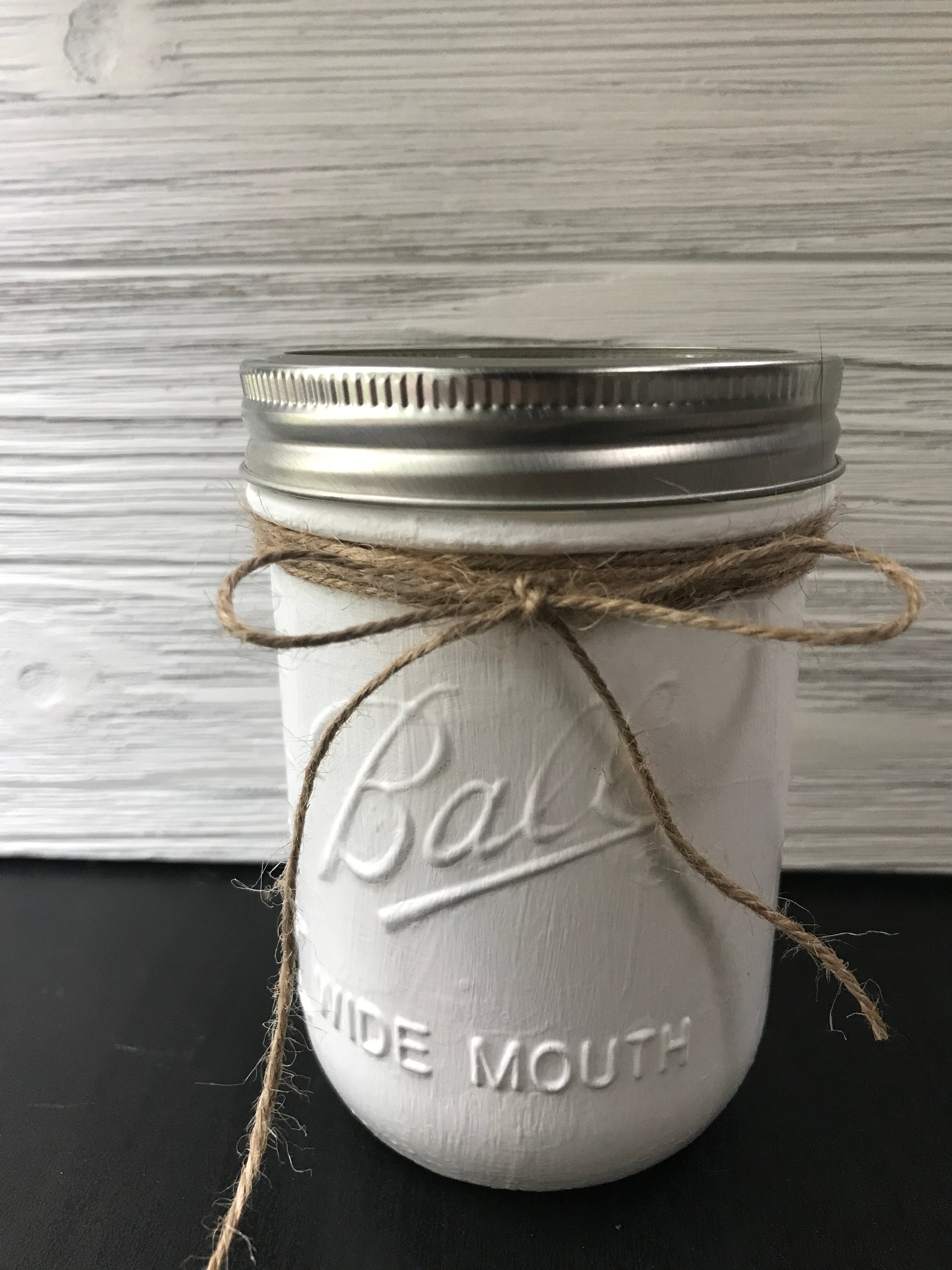 Rustic Mason Jar - Etsy