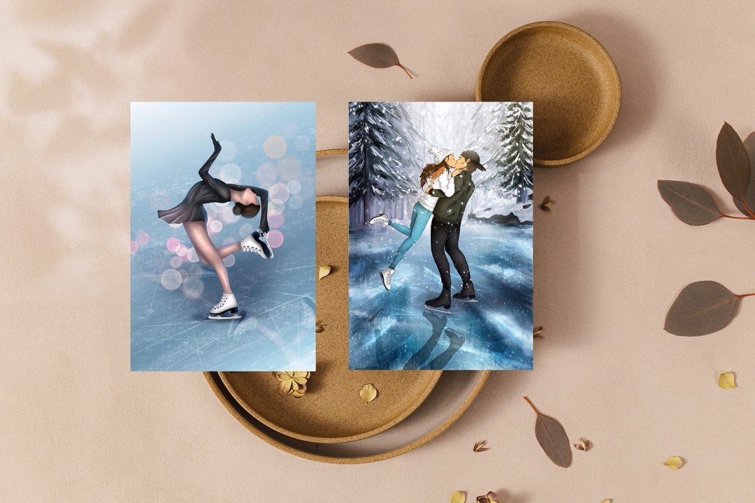 Gwendolyn & Oscar Wendekarte Like Ice We Break - Etsy.de