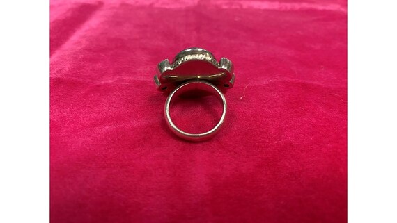 Nicky Butler Stone & Crystal 925 Silver Ring - Gem