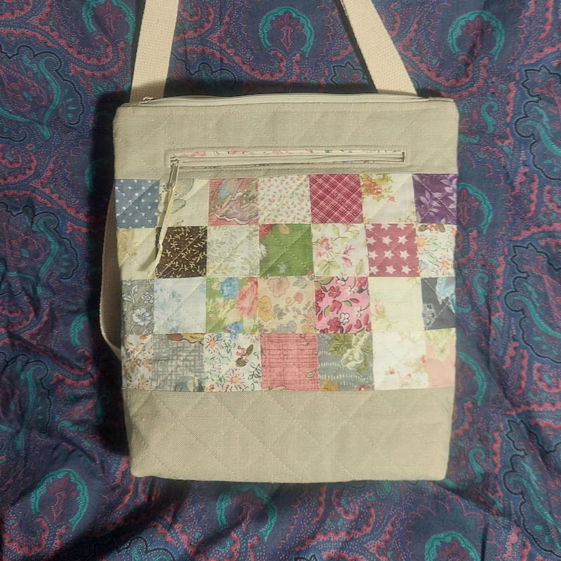 Patchwork Handbag - Etsy