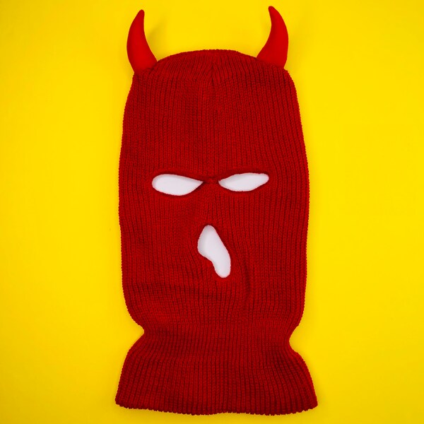 Devil Mask - Etsy