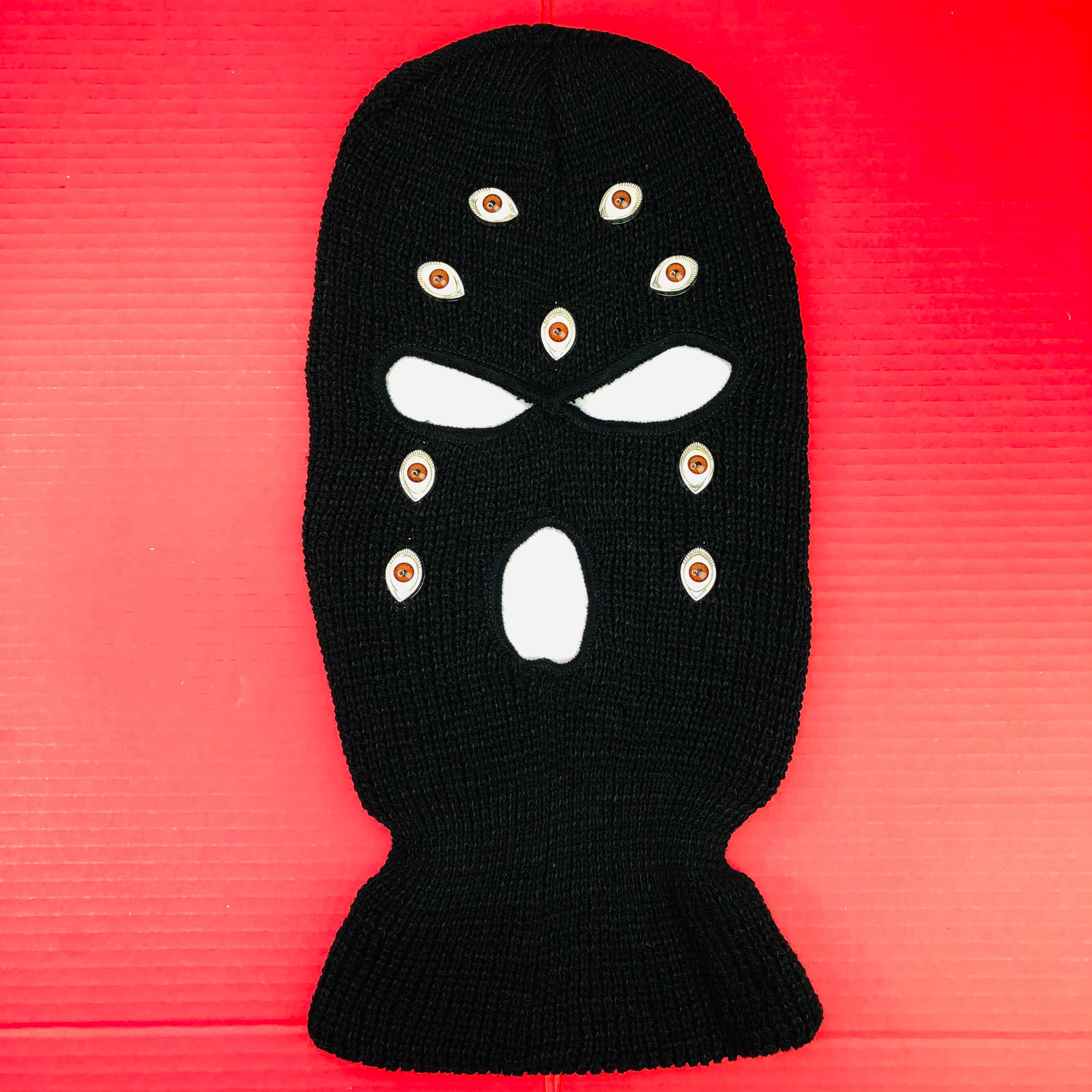 Creepy Eyes Ski Mask Red Blue Eyes Ski Mask Monster Ski Mask - Etsy UK