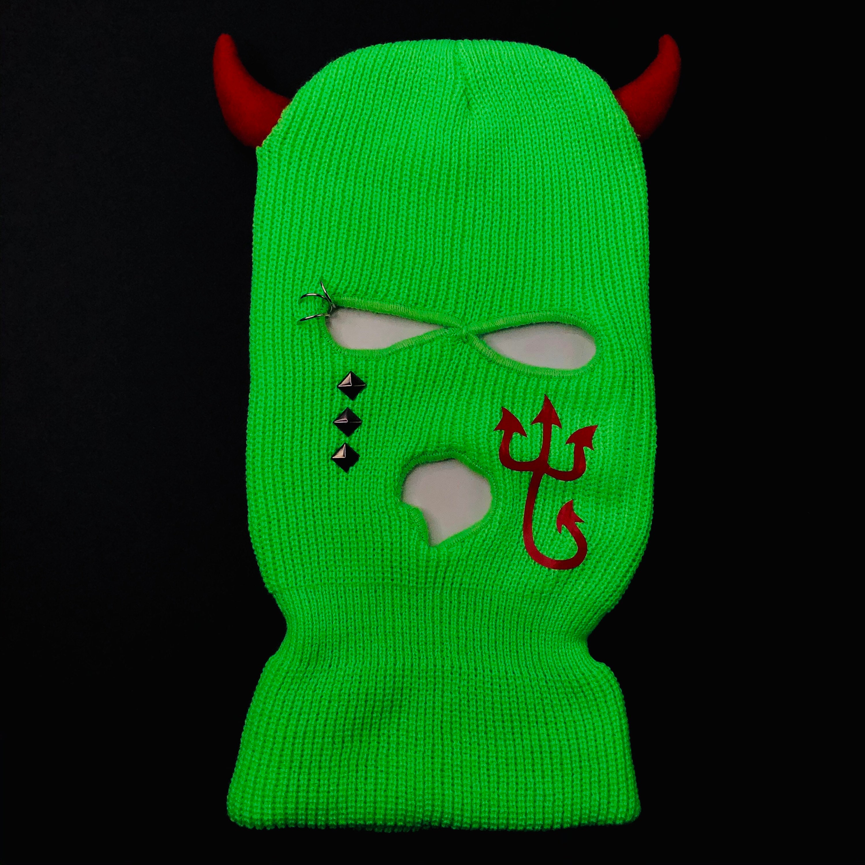 Unisex Super Sick CRY DEVIL Ski Mask Halloween skimask Devil - Etsy España