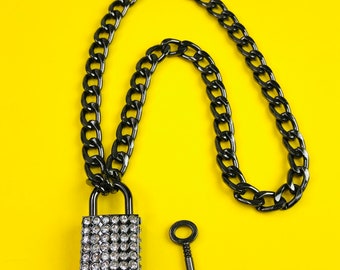 Blinged Out Necklace - Etsy