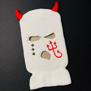 Unisex Super Sick CRY DEVIL Ski Mask Halloween Skimask Multicolor Devil ...